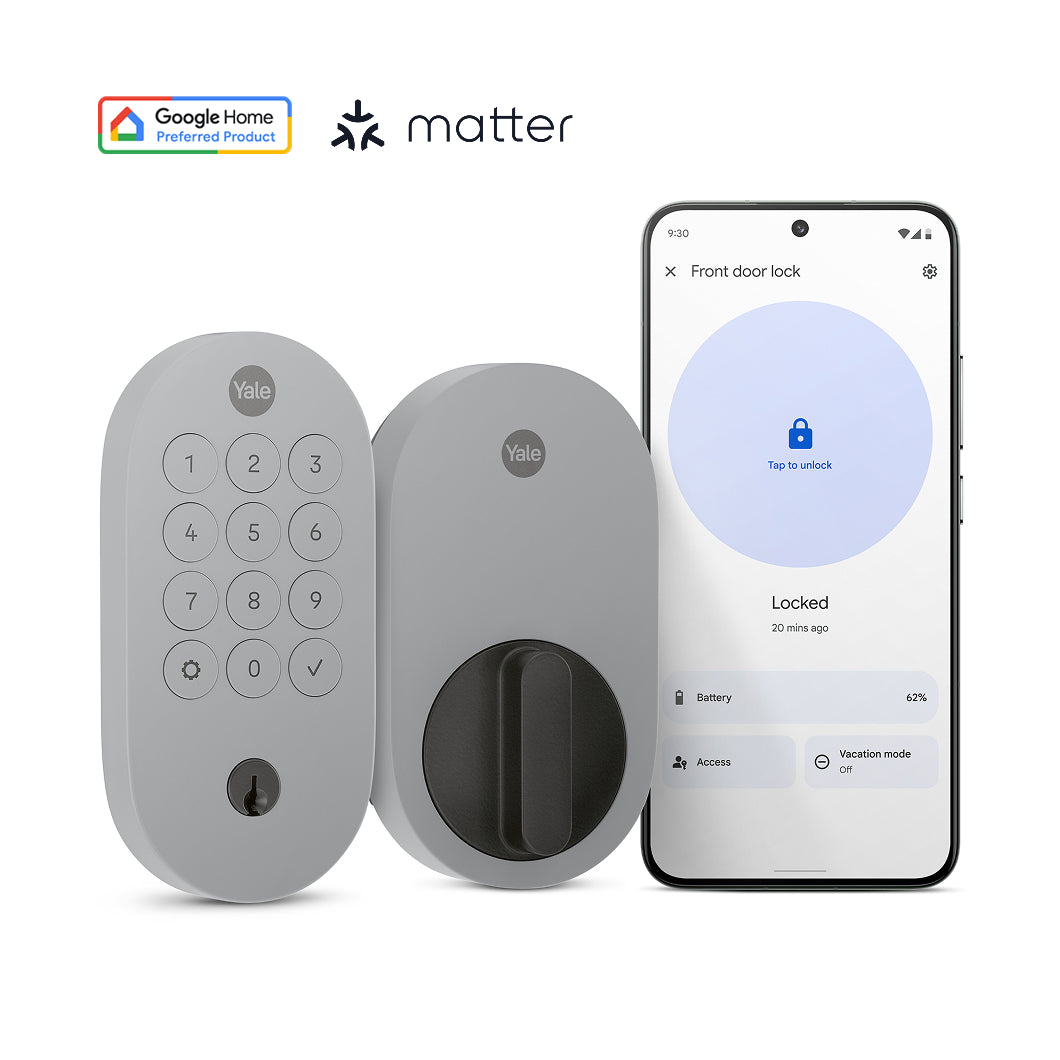 Yale® Smart Lock with Matter | Smart Lock for Google Home | Custom ...